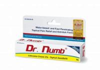 China 30g Numbing Cream Before Microblading 75% Skin Numbing Cream For Tattoos for sale