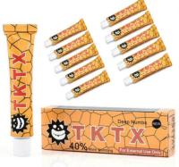 China 40% Yellow Tattoo Numbing Cream Tktx Strongest Pain Relief Cream for sale