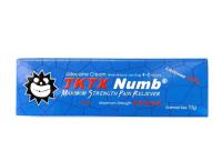 China Blue 10gsm Painkiller Cream TKTX Safe Numbing Cream For Permanent Eyeliner for sale