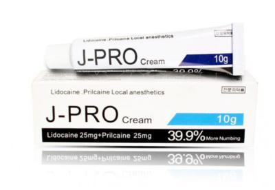 China J-PRO Topical Anesthetic Cream OEM Numbing Cream For Permanent Eyeliner for sale