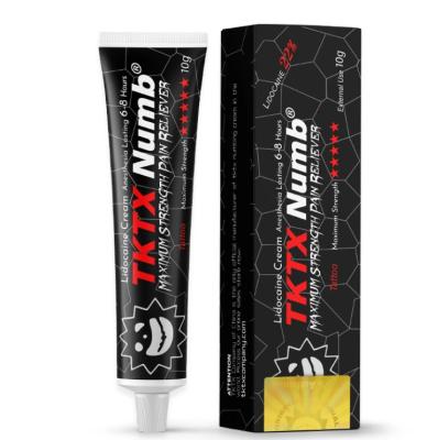 China Black 95% Tattoo Pain Killer Cream TKTX Anaesthetic Numb Cream for sale