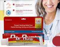 China Dr. Numb 5% Tattoo Numbing Cream 30g Numbing Gel For Piercings for sale