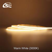 China 120lm/w Warm Nature White COB Led Strip Light for Cabinet Bedroom Kitchen Lighting for sale