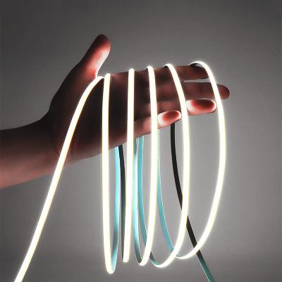 China 10W/m DC 12V24V 320Leds Red Golden Yellow Ice Blue Blue Green Purple flexible COB Led Strip Light for Outdoor and Indoor decoration for sale