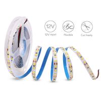 China Home 12v 8mm 120leds 12000K Cool White Die-Cutting Board SMD2835 Led Strip Light for Indoor decoration for sale