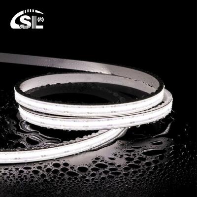 China 90Ra 110V220V 120leds 8mm 3000K Waterproof Die-Cutting Board SMD2835 LED Strip Light for sale