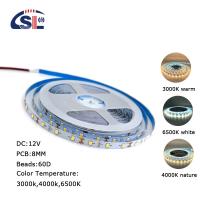 China 4000K-4500K One Color SMD 2835 Warm White Addressable Led Backlight Strip Light 2835 12v for sale