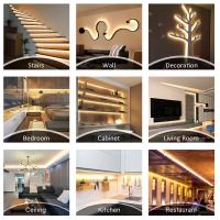 China 3- Waterproof IP65 5v 8mm 320leds 3000K COB 1cm one cut flexible SMD2835 led strip light for sale