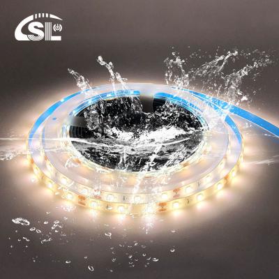 China 5V 8mm 120LEDs 4000K IP65 Electroplate Flexible Waterproof SMD2835 LED Strip Light for sale