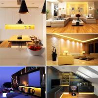 China Golden Yellow Flexible COB LED Strip Light for Hotel Cabinet Bedroom Kitchen Lighting for sale