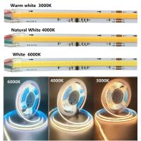 China 12V/24V Running Water Flowing LED Strip Light with 3000K Warm White COB SMD2835 360LEDs for sale
