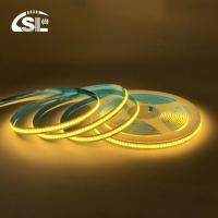 China 8mm Width 12V 24V 3000K Warm COB Led Strip Light CE RoHs IP20 with 50000 Hours Lifespan for sale