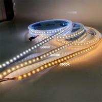 China 115lm/w Smart Flowing Chase Running 12V24V 8mm 120leds 3000K Warm White Electroplate SMD2835 LED Strip Light for sale