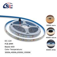 China 5V 8mm 320LEDs 3000K 4000K IP65 1cm One Cut Waterproof Electroplate Flexible COB LED Strip Light for sale