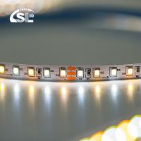 China High Lumen 12v24v 8mm 120leds 3000K-6500K CCT Dual Color Die-Cutting Board SMD2835 LED Strip Light for sale