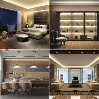 China 12V24V 320leds 3000K4000K6500K COB Led Strip Light for Cabinet Bedroom Kitchen Supply for sale