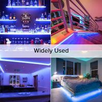 China CE LVD EMC ROHS FCC REACH ERP2.0 Certified Ice Blue COB Led Strip Light with 8mm Width for sale
