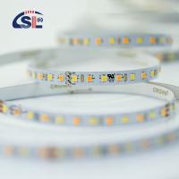 China 120leds 8mm 3000K-6500K CCT Flexible Dual Color COB SMD2835 LED Strip Light with 80 Ra for sale
