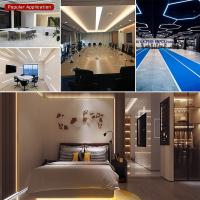 China 100lm/w High Brightness IP20 8mm 480Leds COB Led Strip Light for Kitchen Living Room for sale