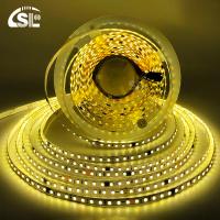 China DC12V / 24V SMD2835 Electroplate PCB 240Ds 8mm Ra 80 4000K LED Light Strip for Home for sale