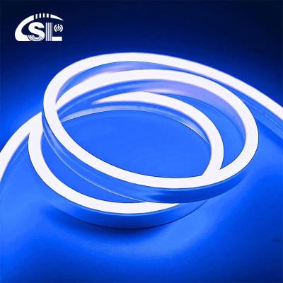 China IP65 Waterproof Blue LED Neon Flex with 120 LEDs/M and Working Temperature of 40 60C for sale