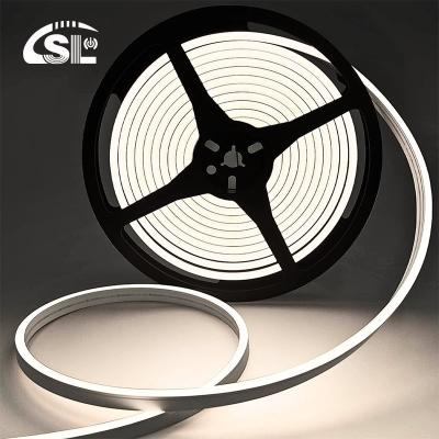 China Natural White Neon Flex 4000K Mini 24V 4x10mm IP65 Waterproof 168LEDs/m for sale