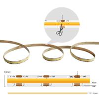China DC12V24V 8mm10mm 576leds 3000K 6500K CCT COB Led Strip Light for TV Backlight Cabinet for sale