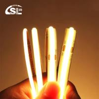 China CE RoHs IP44 Ra80 COB Led Strip Light 8mm Width 110V/220V 320Leds 3000K4000K6500K 3 for sale