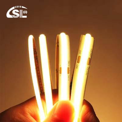 China CE RoHs IP44 Ra80 COB Led Strip Light 8mm Width 110V/220V 320Leds 3000K4000K6500K 3 for sale