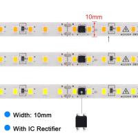 China 120 LEDs 10W/m High Voltage LED Strip Light AC110V 220V IP65 Waterproof SMD 2835 for sale