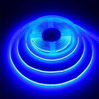 China Lighting High Brightness DC12V24V 480leds 8mm Ice-Blue COB Led Strip Light with 3- for sale