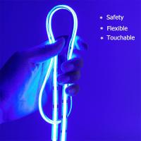 China Lighting High Brightness DC12V24V 480leds 8mm Ice-Blue COB Led Strip Light with 3- for sale