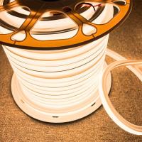 China 4100K 48V 16x16mm Flat Shape Vertical Bending IP65 Waterproof LED Neon Flex 3000K for sale
