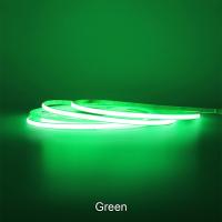 China Long-lasting COB Led Strip Light IP20 8mm 12V24V 320leds Green for Outdoor Indoor for sale