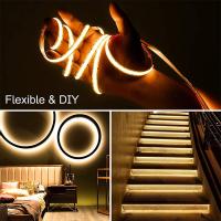 China 8mm10mm 320Leds Warm Natural White Flexible COB LED Strip Light for Hotel Decoration for sale