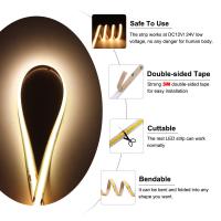 China 50000 Hours Working Lifetime CCT DC12V24V 8mm 10mm 576Leds 3000K-6500K Flexible COB Led Strip Light for sale