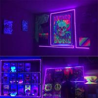 China LED Strip Light 5V 8mm 120LEDs Purple One Cut Electroplate for Your Requirements for sale