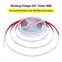 China 110V220V 8mm 120leds 3000K4000K6500K Warm White Natural White Electroplate SMD2835 Led Strip Light for sale