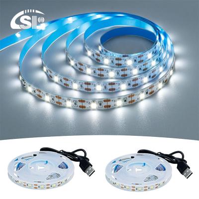 China 120LEDs/m 5V 8mm 6500K White One Cut Flexible Electroplate SMD2835 LED Strip Light for sale