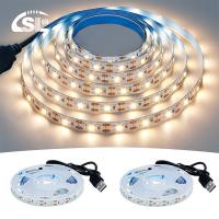 China 3- 120° Beam Angle 5v 120leds 8mm 4000K Natural One light one cut SMD2835 Led Strip Light for sale