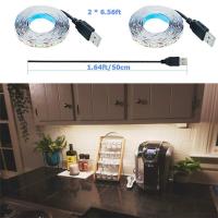 China 3- 120° Beam Angle 5v 120leds 8mm 4000K Natural One light one cut SMD2835 Led Strip Light for sale