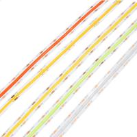 China Customizable COB Light Strip DC12V24V 8mm10mm 320Leds 3000K4000K6500K Warm Natural White for sale