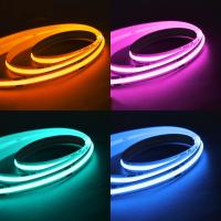 China 320leds Red Golden Yellow Ice-Blue Blue Green Purple Colorful Flexible COB Led Strip Light for sale
