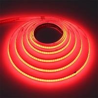 China 12V Dimmable Red COB LED Strip Light for Indoor and Outdoor Decoration 8mm 320 LEDs for sale