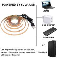 China 12v24v Wifi Control Mode 8mm 320leds Purple High Brightness COB Led Strip Light 0.06kg for sale