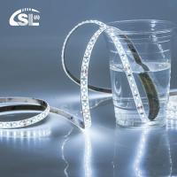 China 3- Waterproof Full PU Glue Colorful 120LEDS IP65 SMD2835 LED Strip 12/24V 8mm PCB for sale