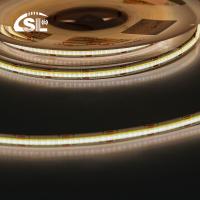 China Non-waterproof 24v COB 320Ds 8mm Ra 80 CCT Tri-color Cob  LED Light Strip for sale