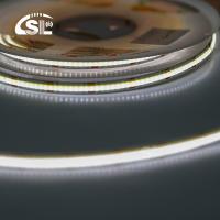 China Non-waterproof 24v COB 320Ds 8mm Ra 80 CCT Tri-color Cob  LED Light Strip for sale