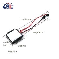China Smart Mirror Stepless Dimming Mirror Touch Sensor Switch with Bracket DC12V 12W 24W 36W for sale