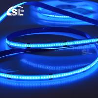 China High Brightness DC12V24V Ice-Blue COB Led Strip Light for Hotel and Indoor Decoration for sale